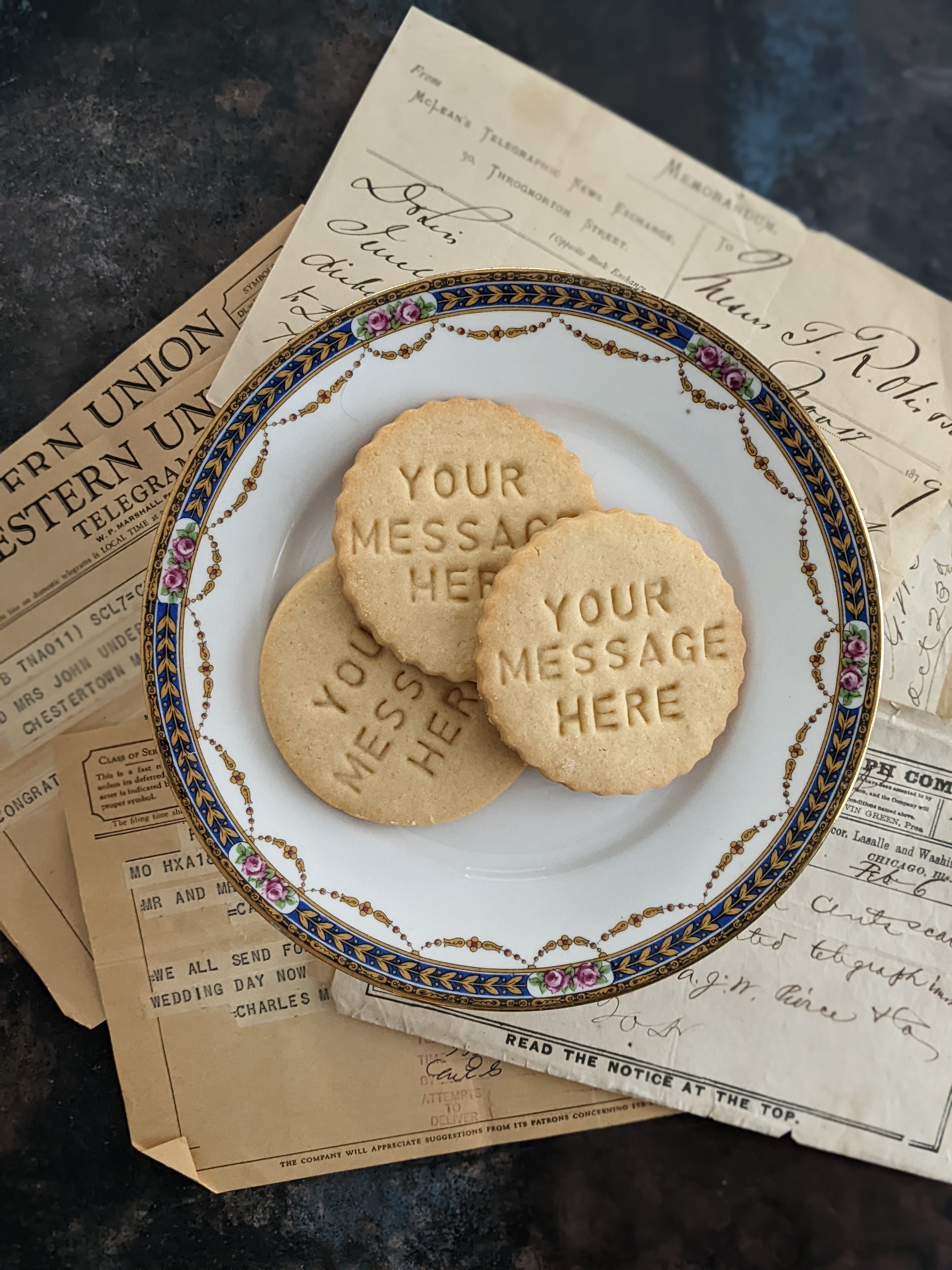 Telegram Cookies – French Shortbread Butter Cookies